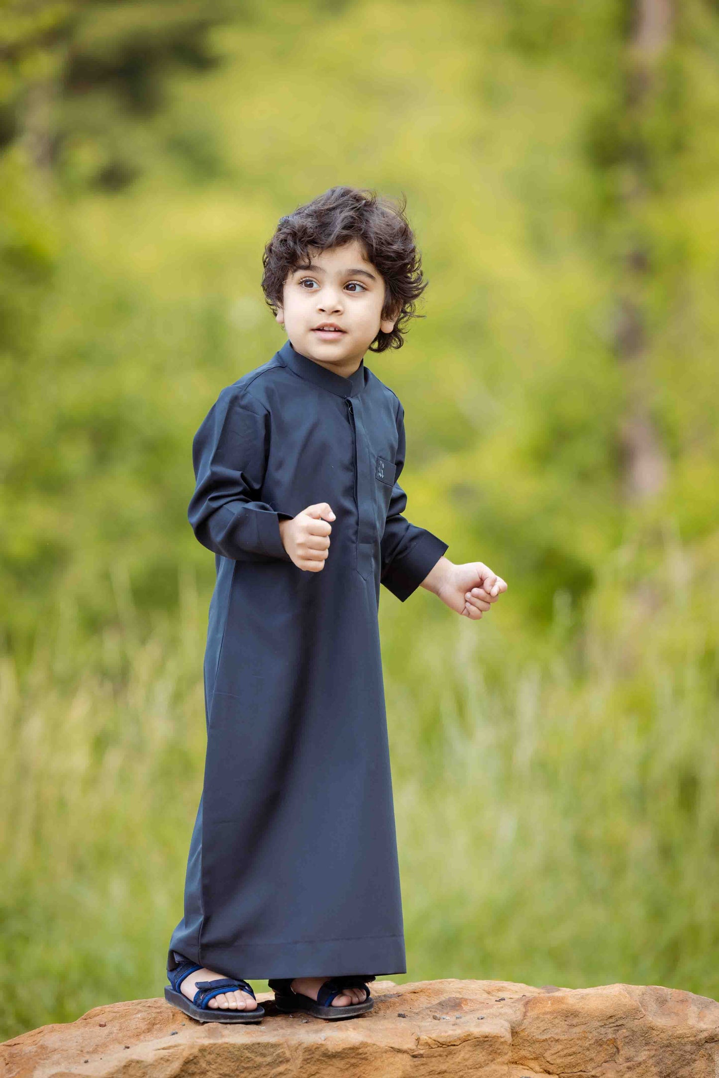 Navy Blue Thobe – ROMEO