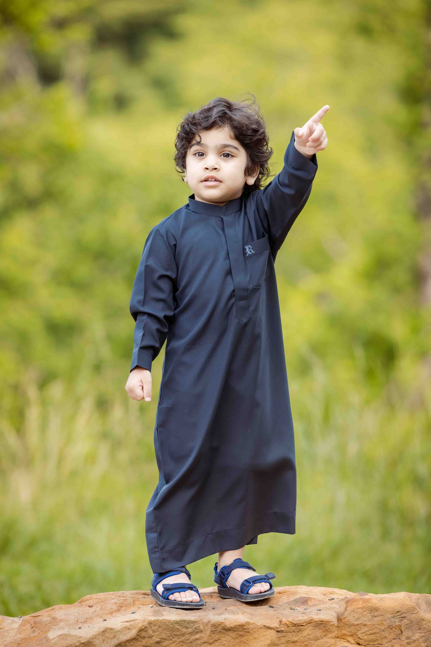 Navy Blue Thobe – ROMEO